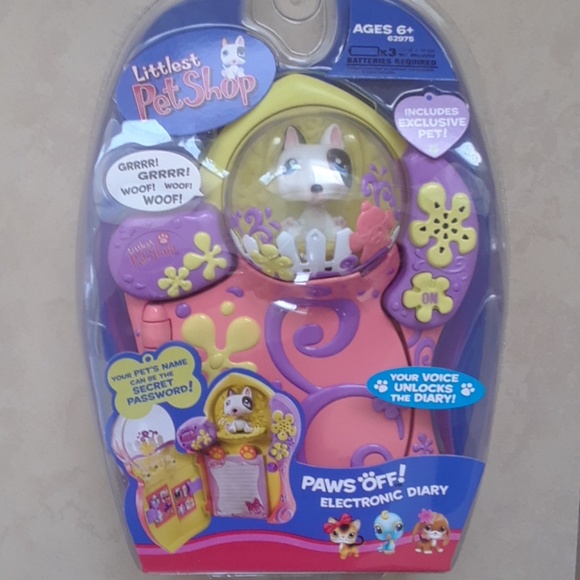 Other | Littlest Pet Shop Lps Paws Off Electronic Diary | Poshmark